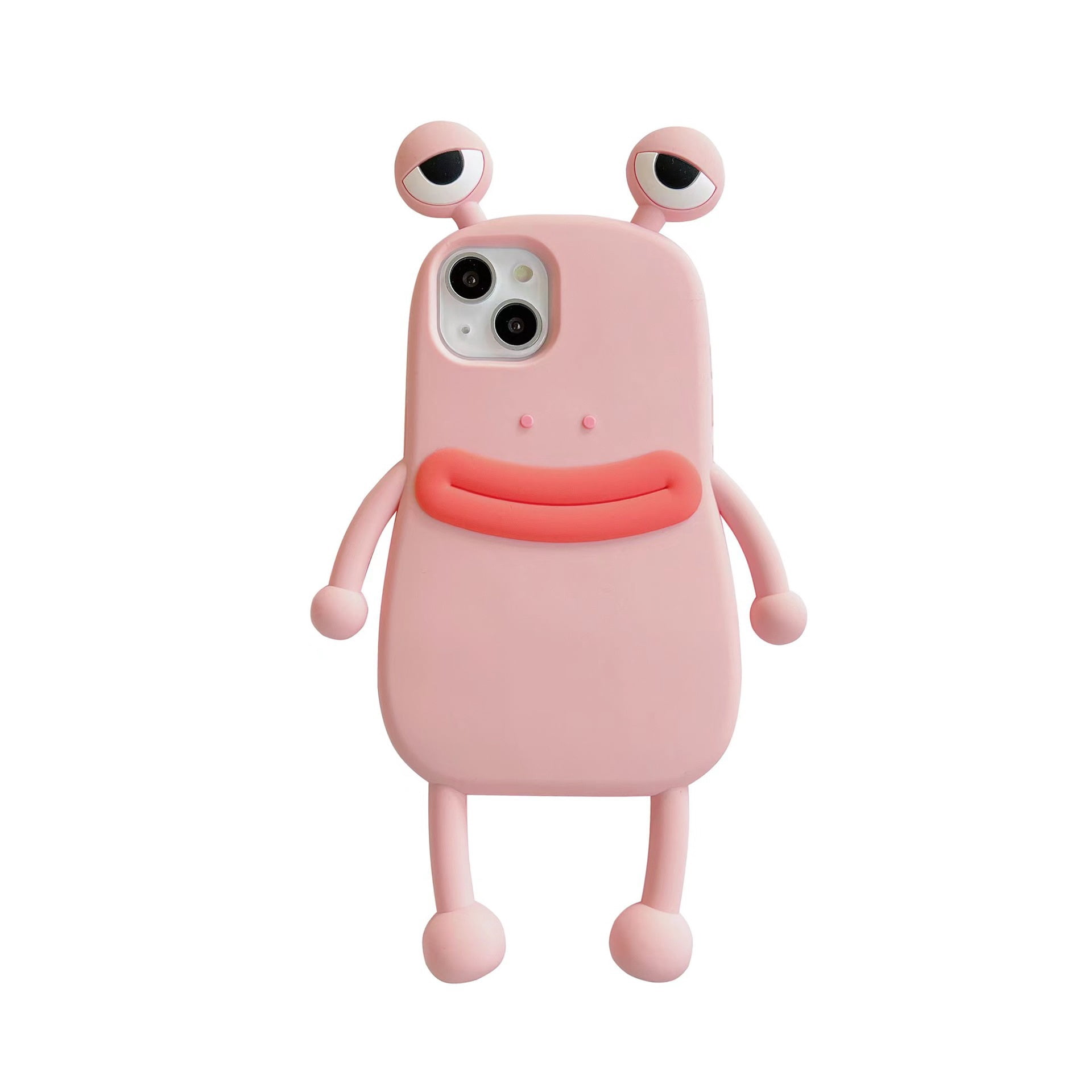 Cute Novelty Creative Big Mouth Frog Compatible with iPhone 16 Pro Max ...