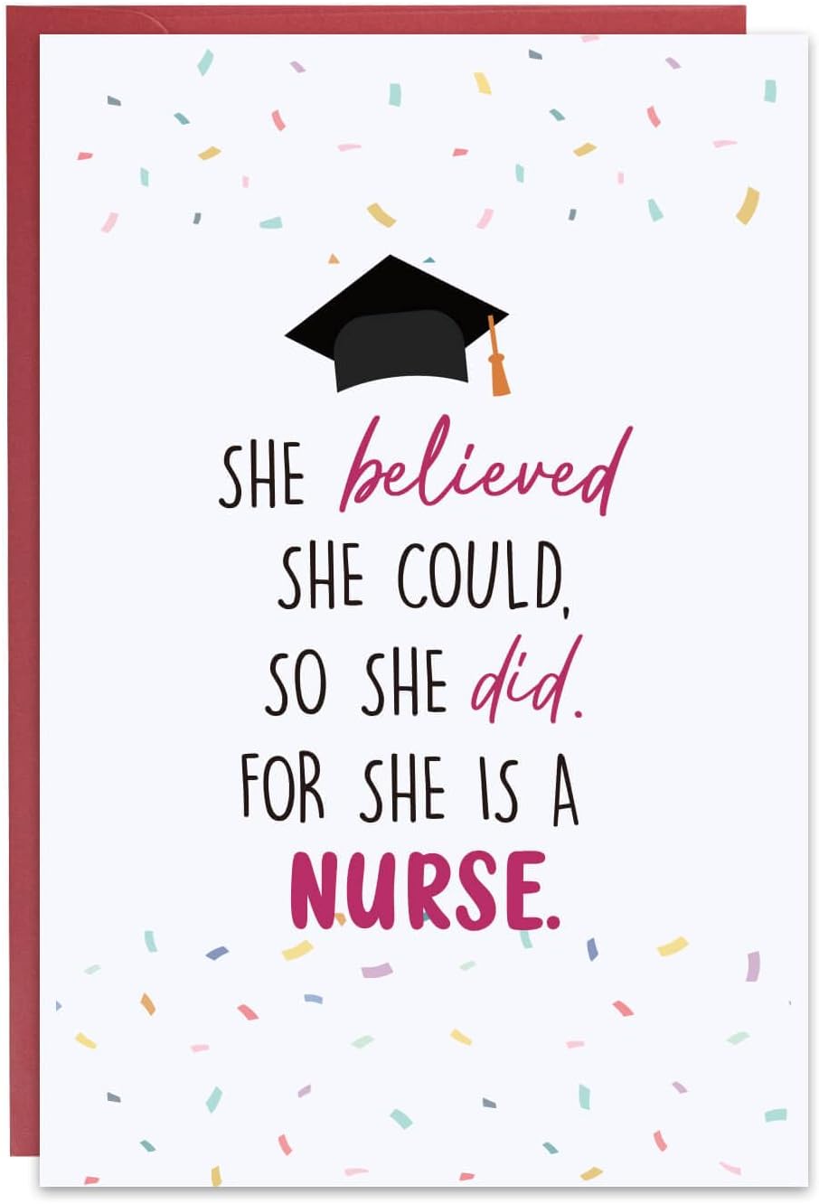 Cute Nurse Graduation Card Gifts, Lovely Nurse Graduation Greeting Card ...