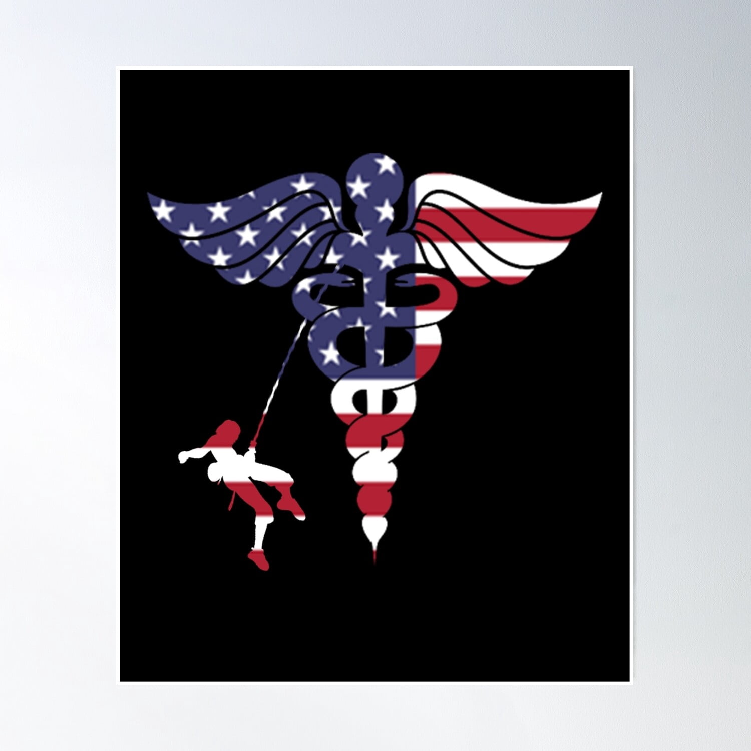 Cute Nurse Life Nursing Clinical Patriotic American Usa Flag ...