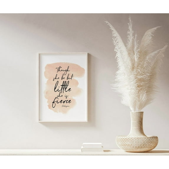Cute Nursery Posters Room Quote Wall Art Baby Room Decor Shakespeare ...