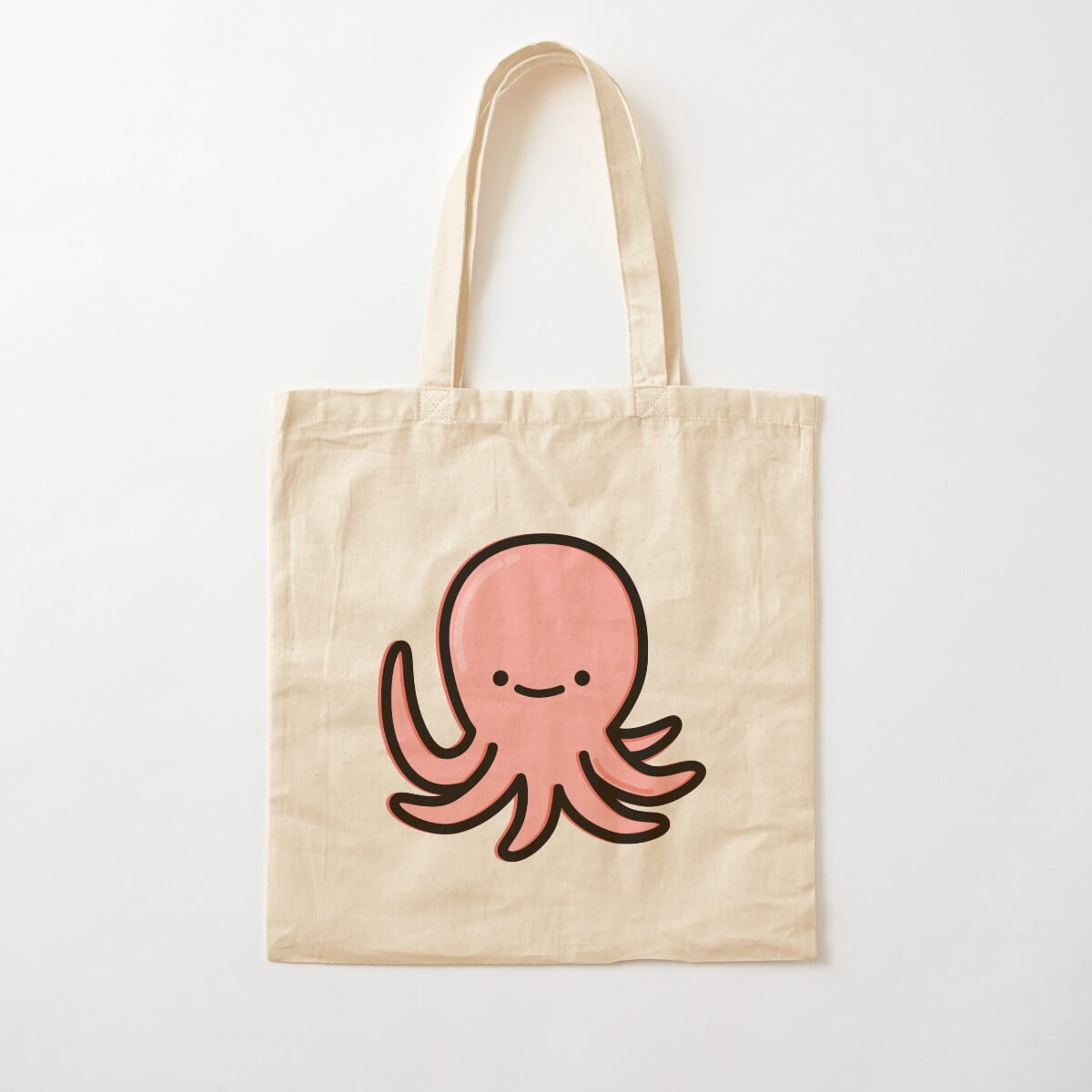 Cute Octopus Cotton Tote Bag Canvas Tote Bag, Family Gift For Mother ...