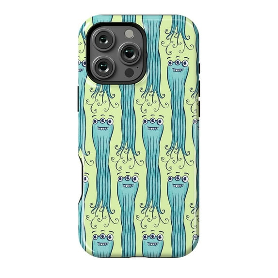 Cute Octopus Sea Monster Cartoon Illustration iPhone Case 17 16 15 14 ...