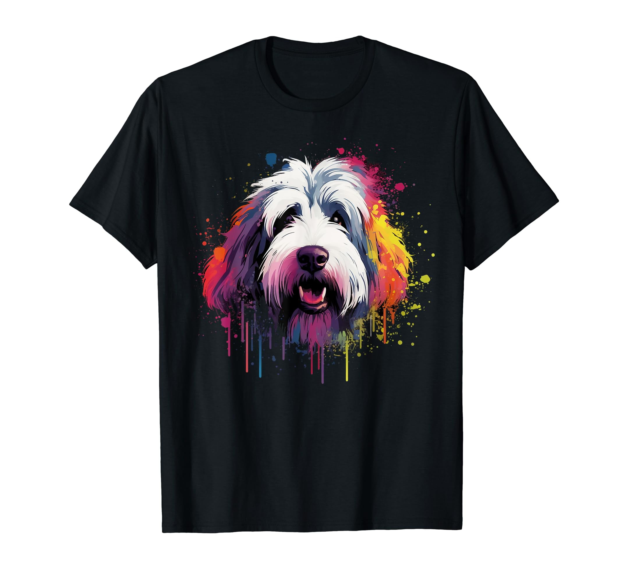 Cute Old English Sheepdog T-Shirt - Walmart.com