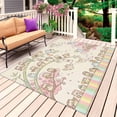 Cute Owl Outdoor Rug 4x6 Ft, Non Slip Washable Area Rug, Funny Cartoon ...