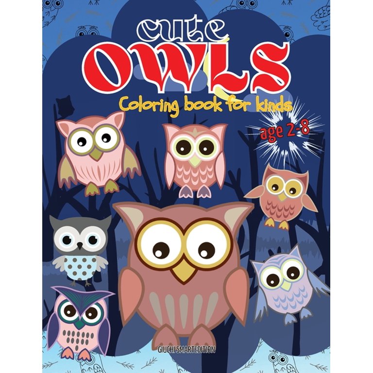 girl owl coloring pages