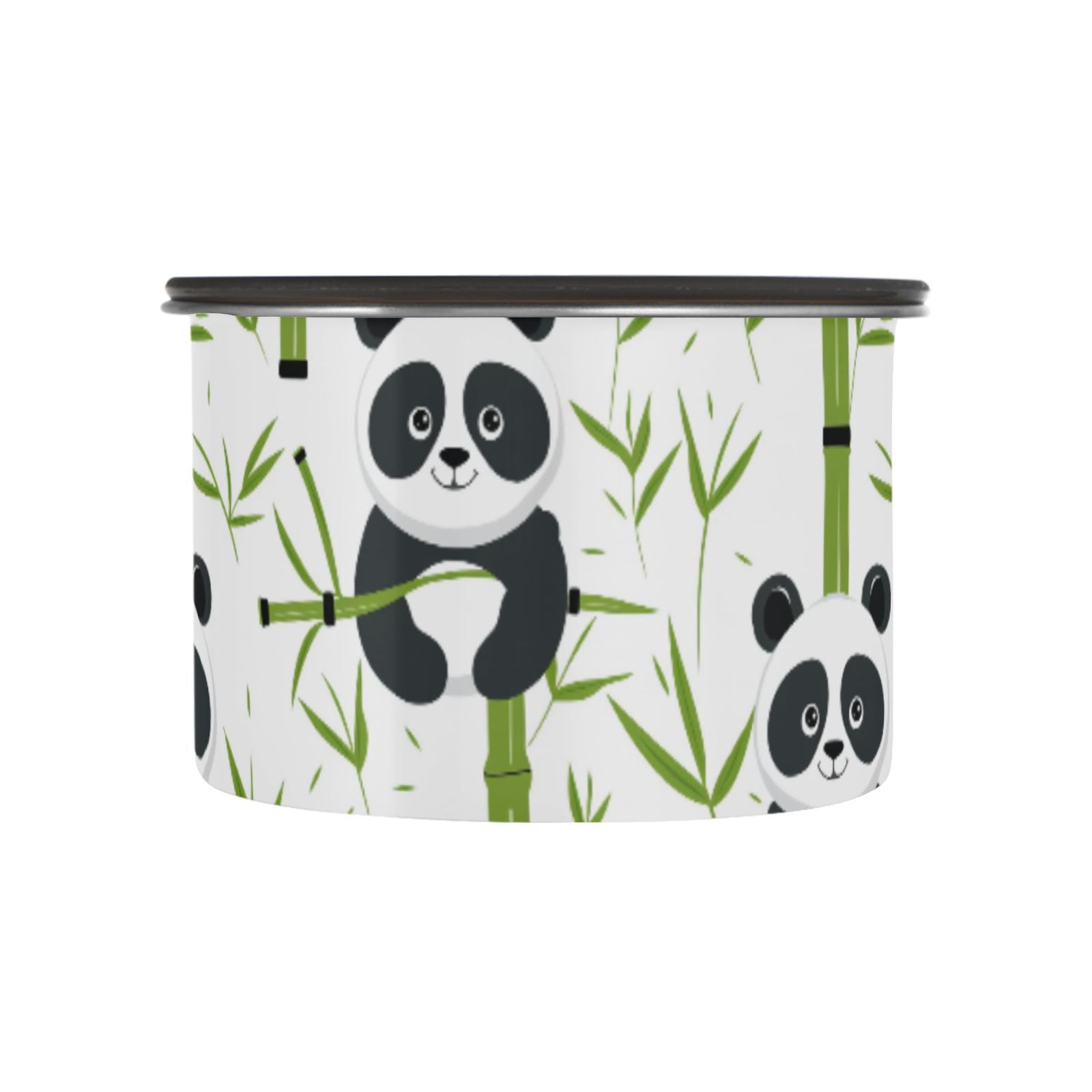 Cute Panda Animal Kawaii Airtight Coffee Bean Canister 17oz Food ...