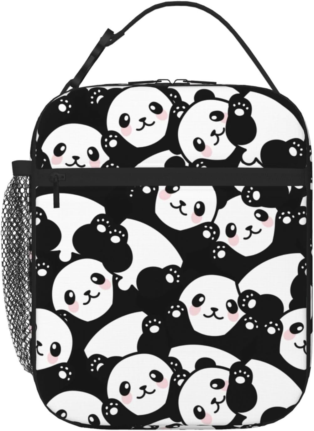 Cute Panda Animal Lunch Bag Insulated Reusable Lunch Box Lunch Tote ...
