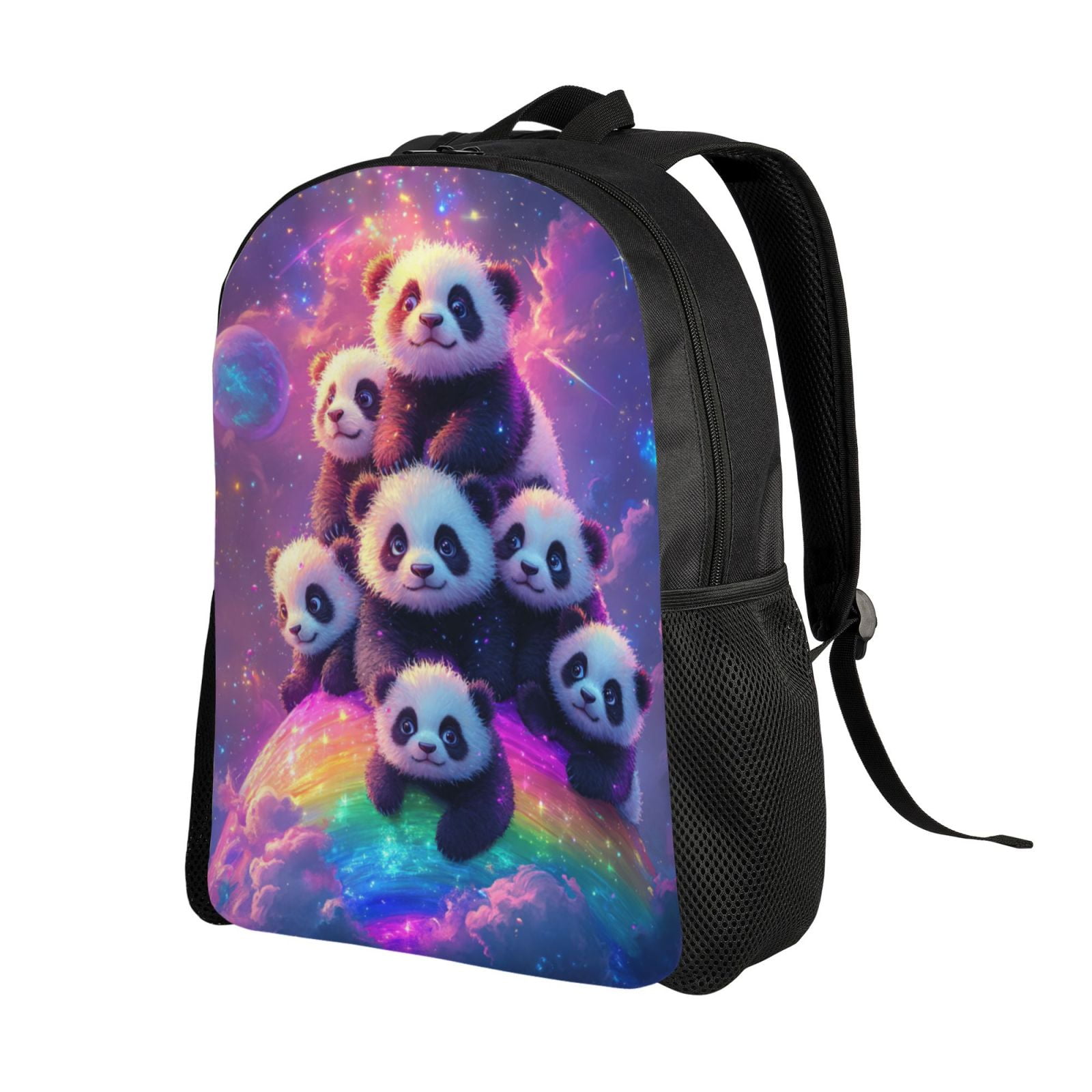 Cute Panda Backpack Double Shoulder Backpack Durable, Spacious ...