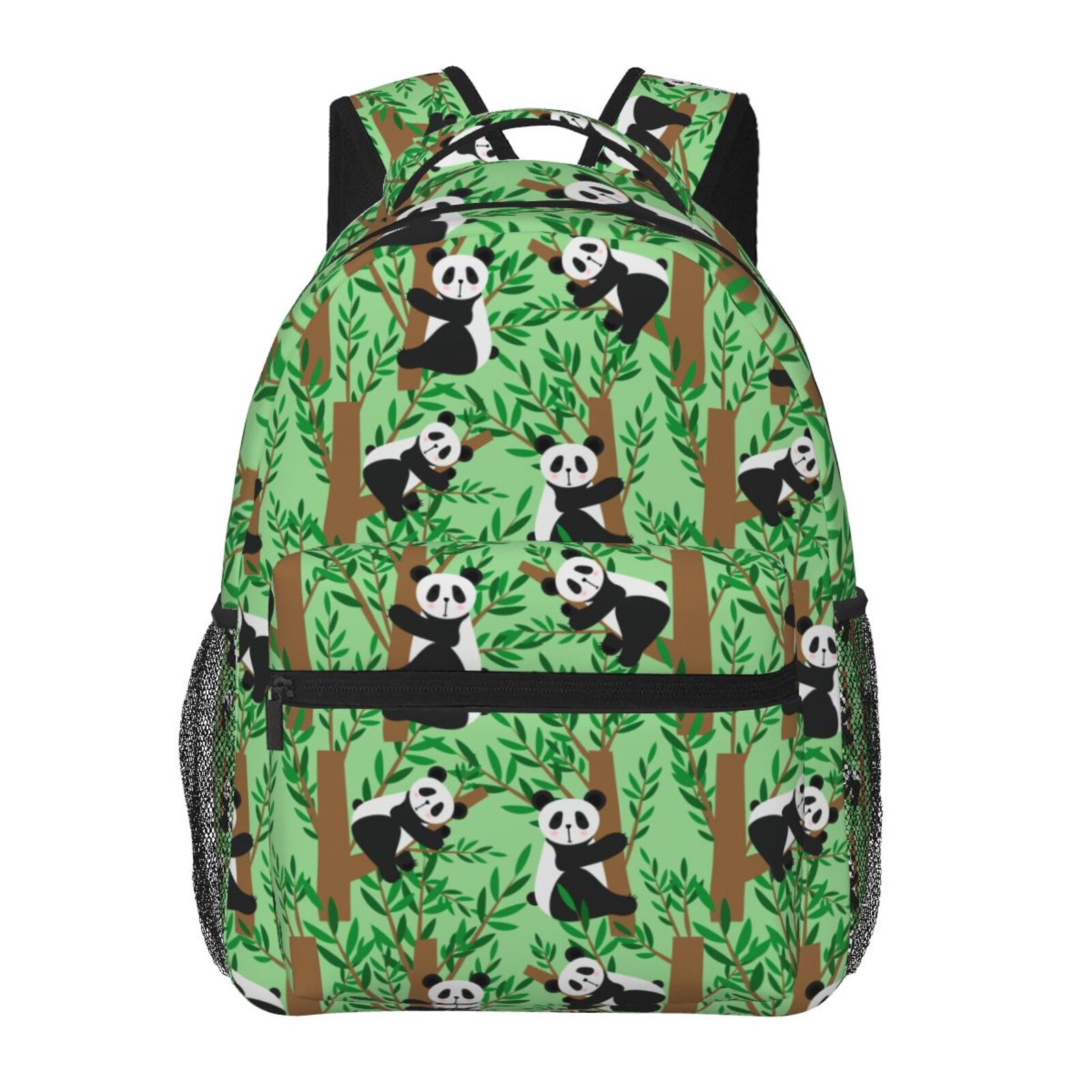 Cute Panda Climb Tree Backpack for Men Women Laptop Backpack Hiking ...