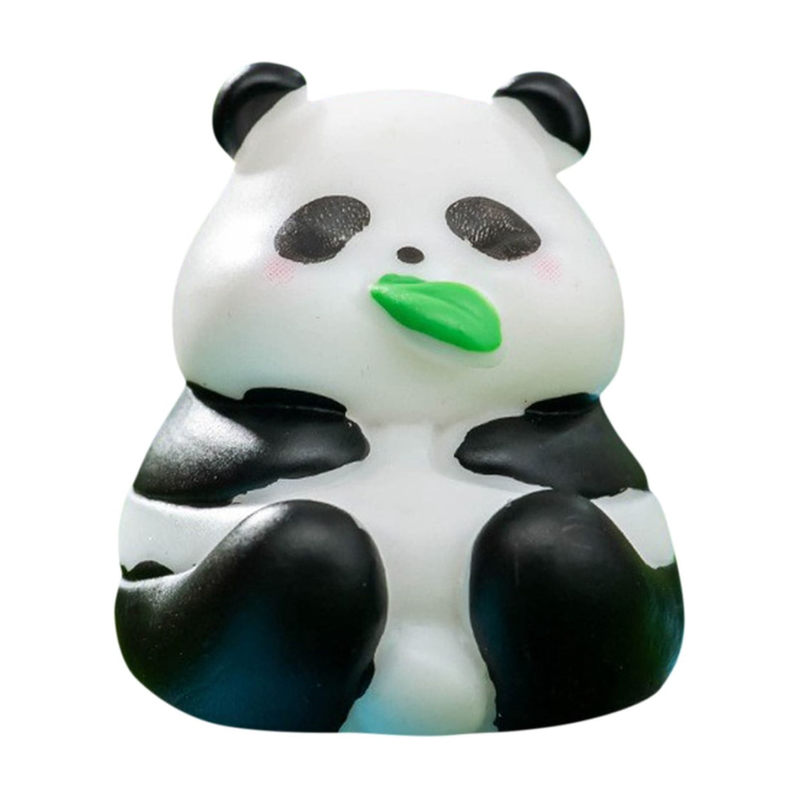 Cute Panda Doll Figure Miniature Collectible Model Desktop Decoration ...
