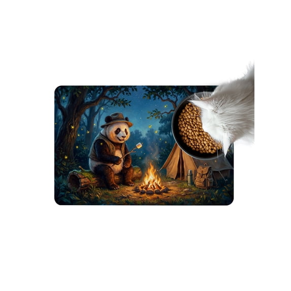 Cute Panda Doormat Non Slip Diatomaceous Earth Door Mat Absorbent Quick ...