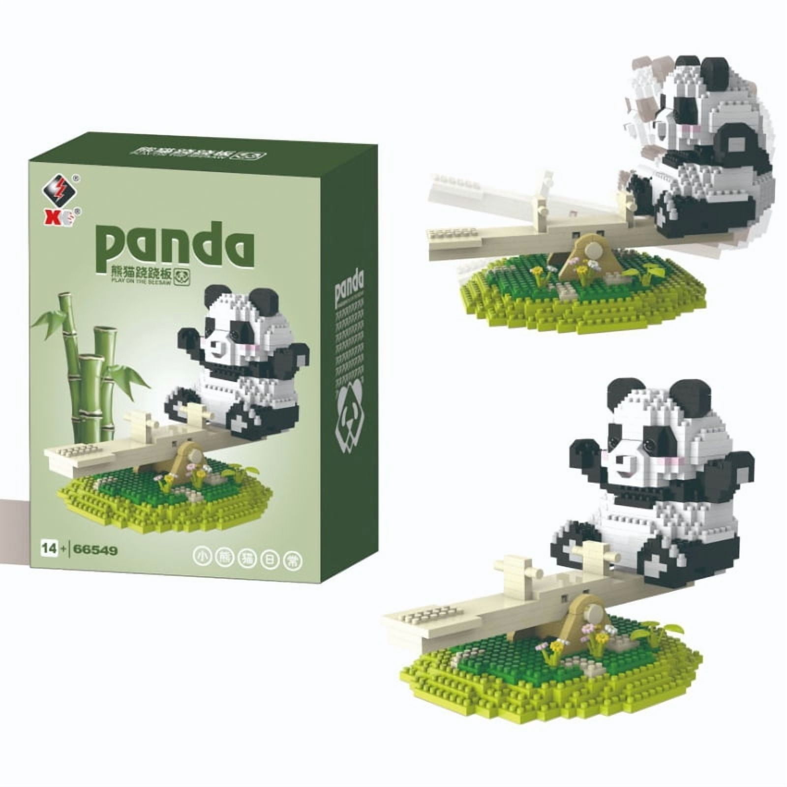Cute Panda Mini Building Blocks Sets for Goodie Bags Mini Building ...