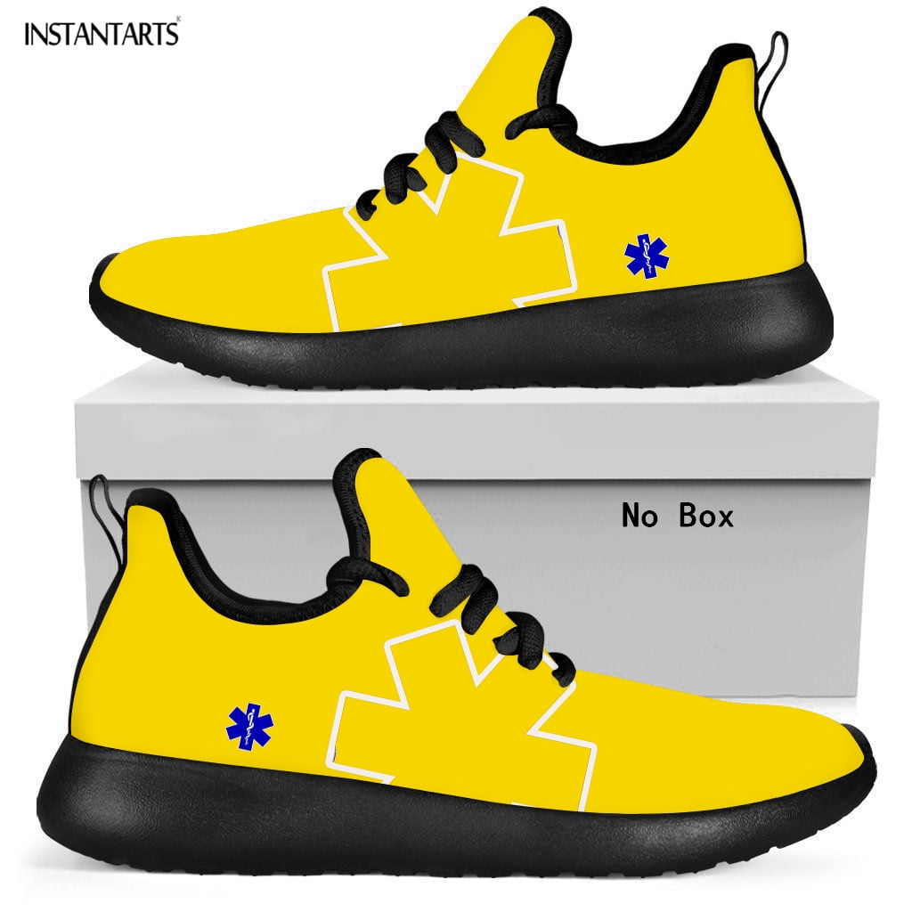 Cute Paramedic Emt Print Casual Shoes For Women Summer Women's Nursing ...