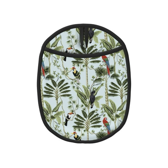 Cute Parrot Toucan Palm Tree Pot Holders for Kitchen - Heat Resistant ...