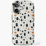 Cute Pattern With Ghosts And Pumpkins iPhone 17 11 12 13 14 15 16 Pro ...