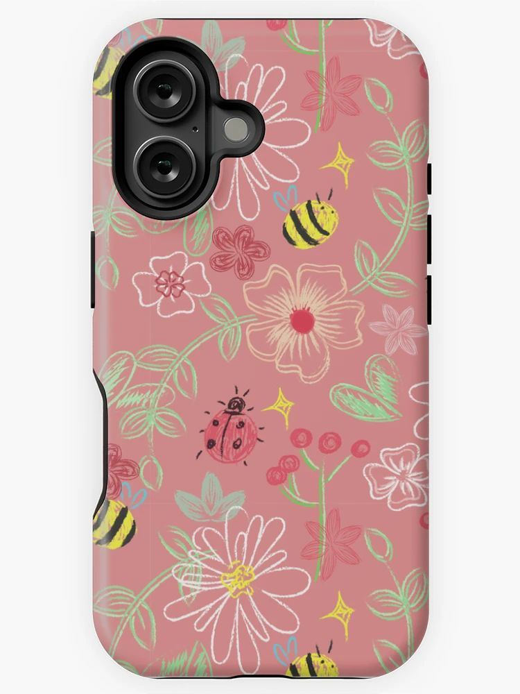 Cute Pattern on Pink Background iPhone 16/15/14/13/12/11 Pro Max Case - Walmart.com