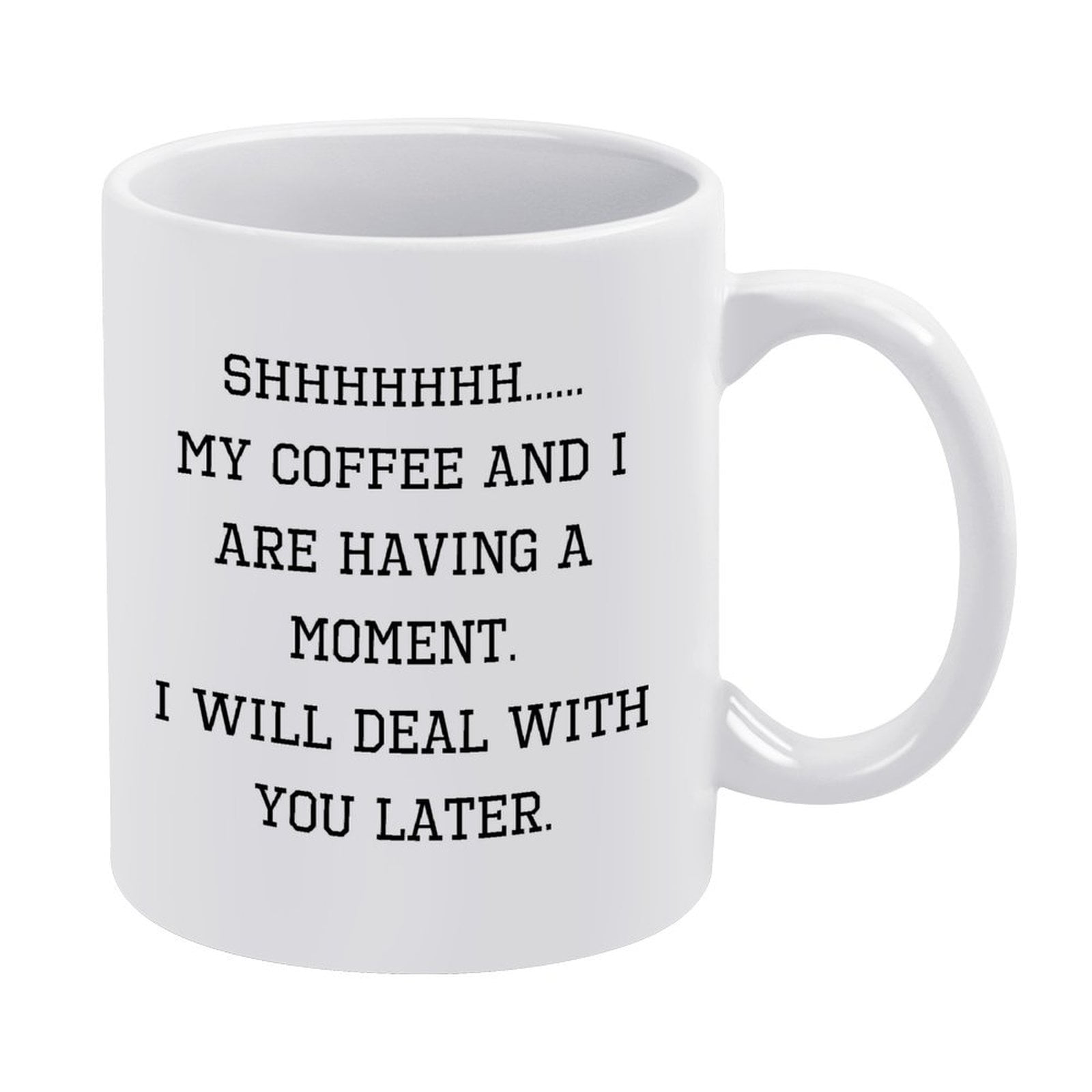 Cute Patterned Mug, Coffee Cup, White Coffee Cup, Water Cup, Ceramic ...