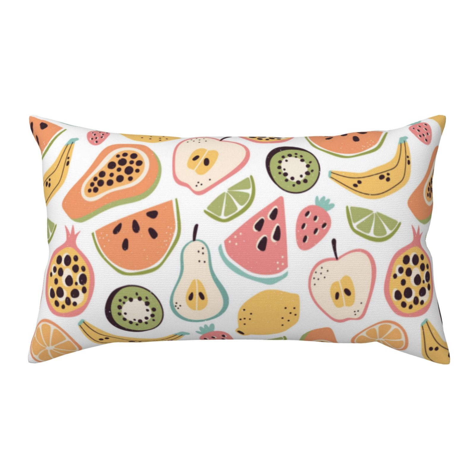 Cute Pear Banana Lemon Pillow Cases Standard Size, Soft Pillow Covers ...