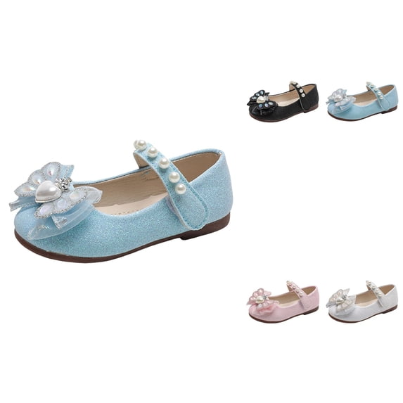 Cute Pearl Decoration Girls Sandals, Lightweight Flat Bottom ...