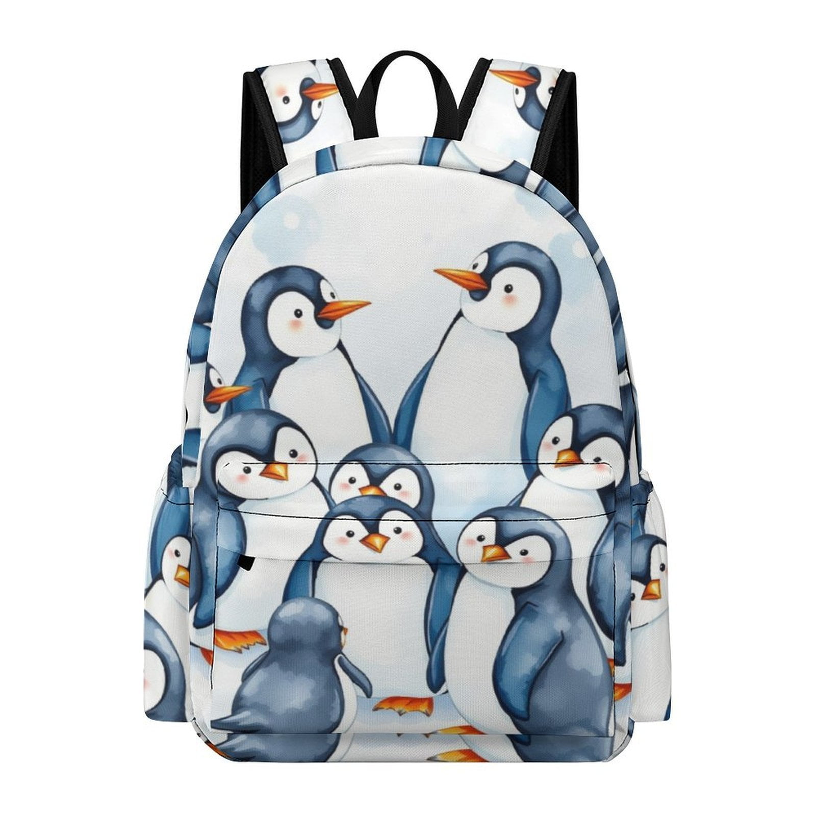 Cute Penguin Backpacks Teenager Bookbag Casual Students School Bags ...