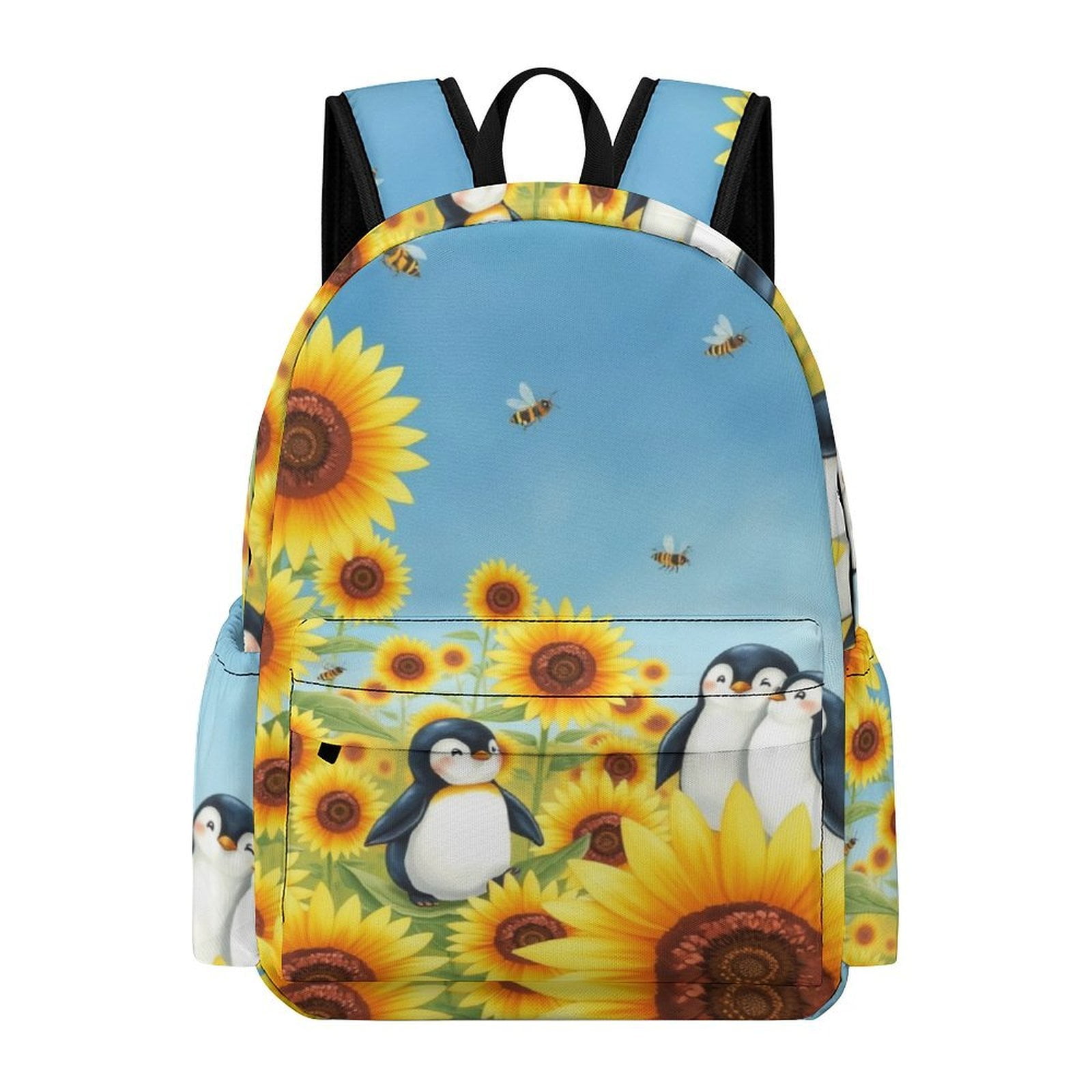 Cute Penguin Backpacks Teenager Bookbag Casual Students School Bags ...