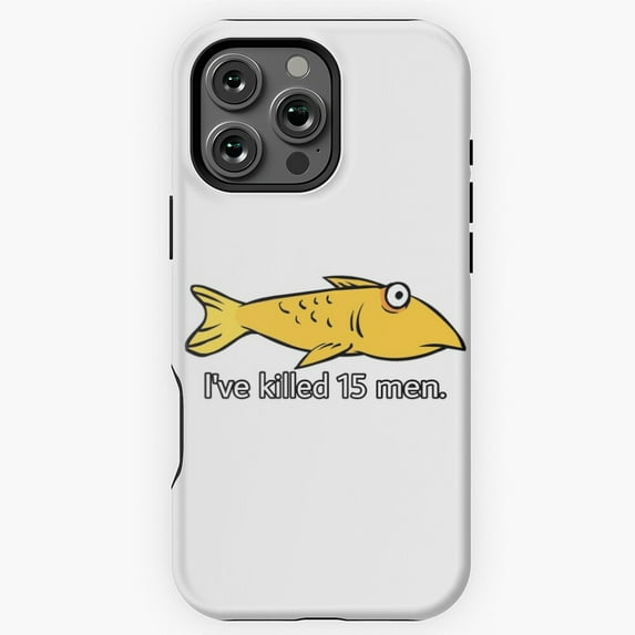 Cute Penguin Fish Cartoon Ocean Creature Illustration Phone Case with ...