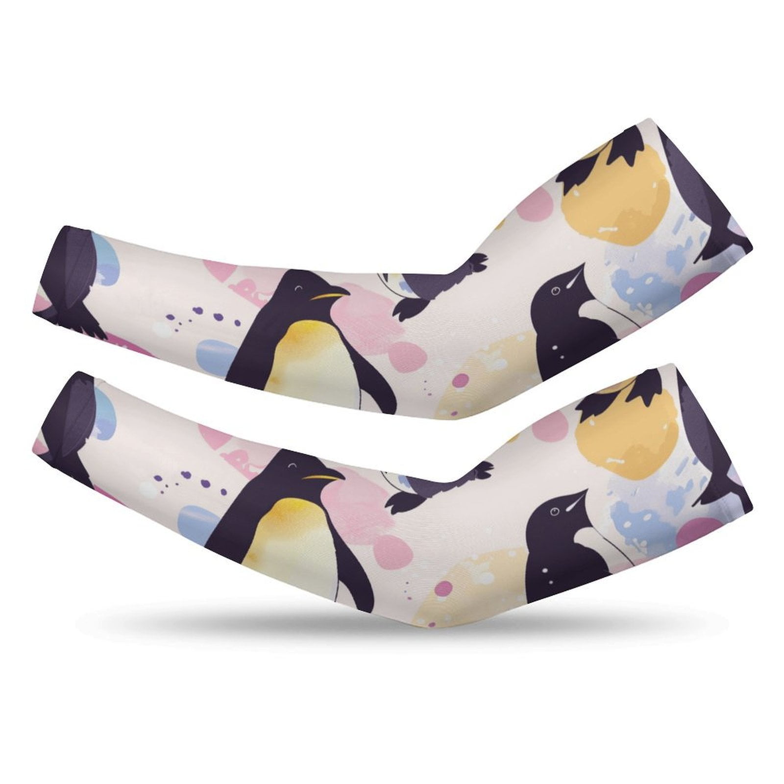 Cute Penguin Gardening Sleeves Farm Sun Protection Arm Cooling Sleeves ...