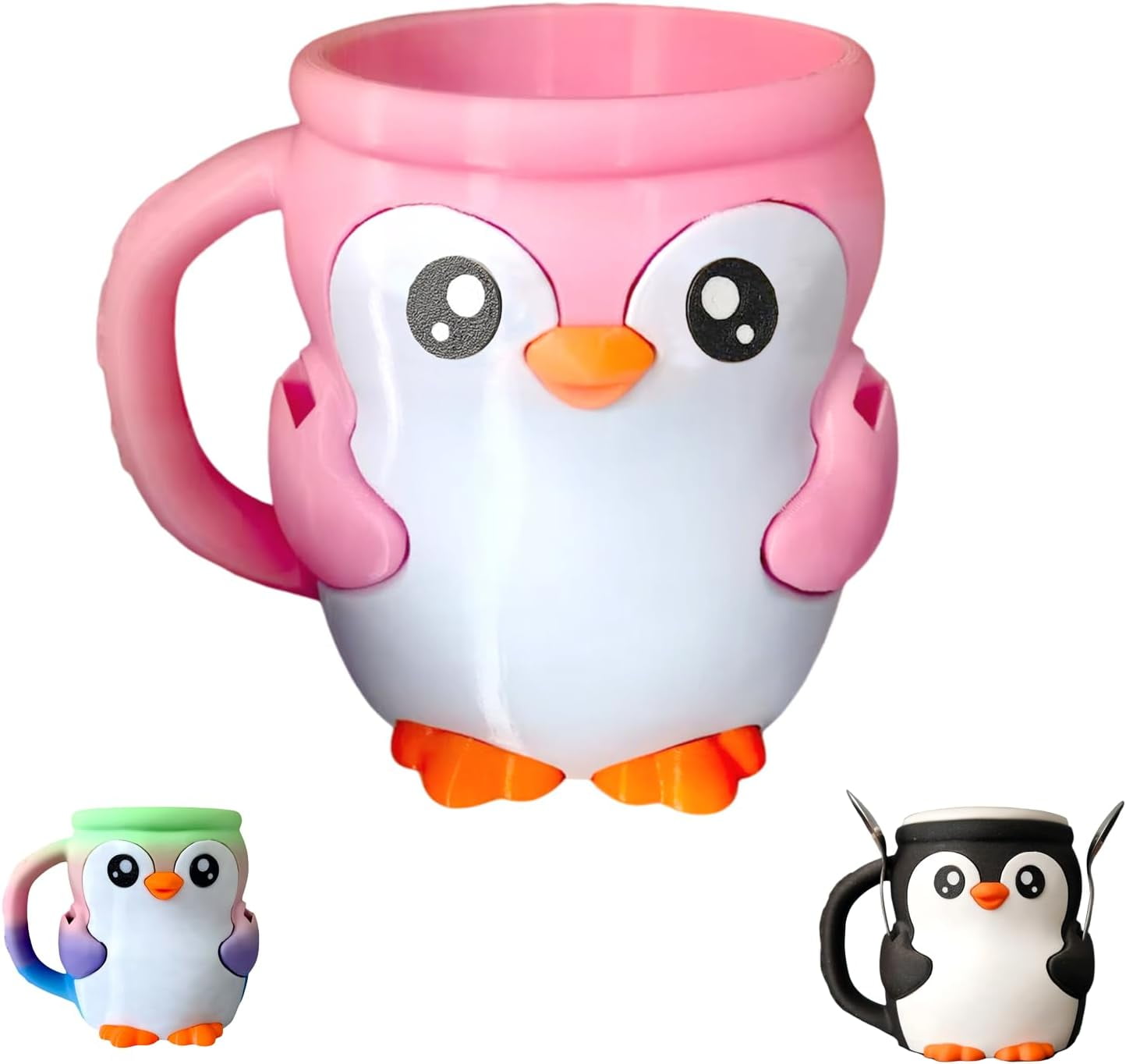 Cute Penguin Ice Cream Pint Holder, Penguin Ice Pint Holder, Ice Cream ...
