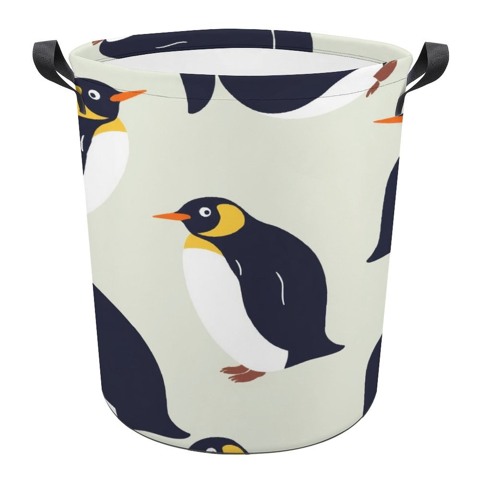 Cute Penguin Laundry Basket Foldable Large Clothes Storage Bin Baby ...