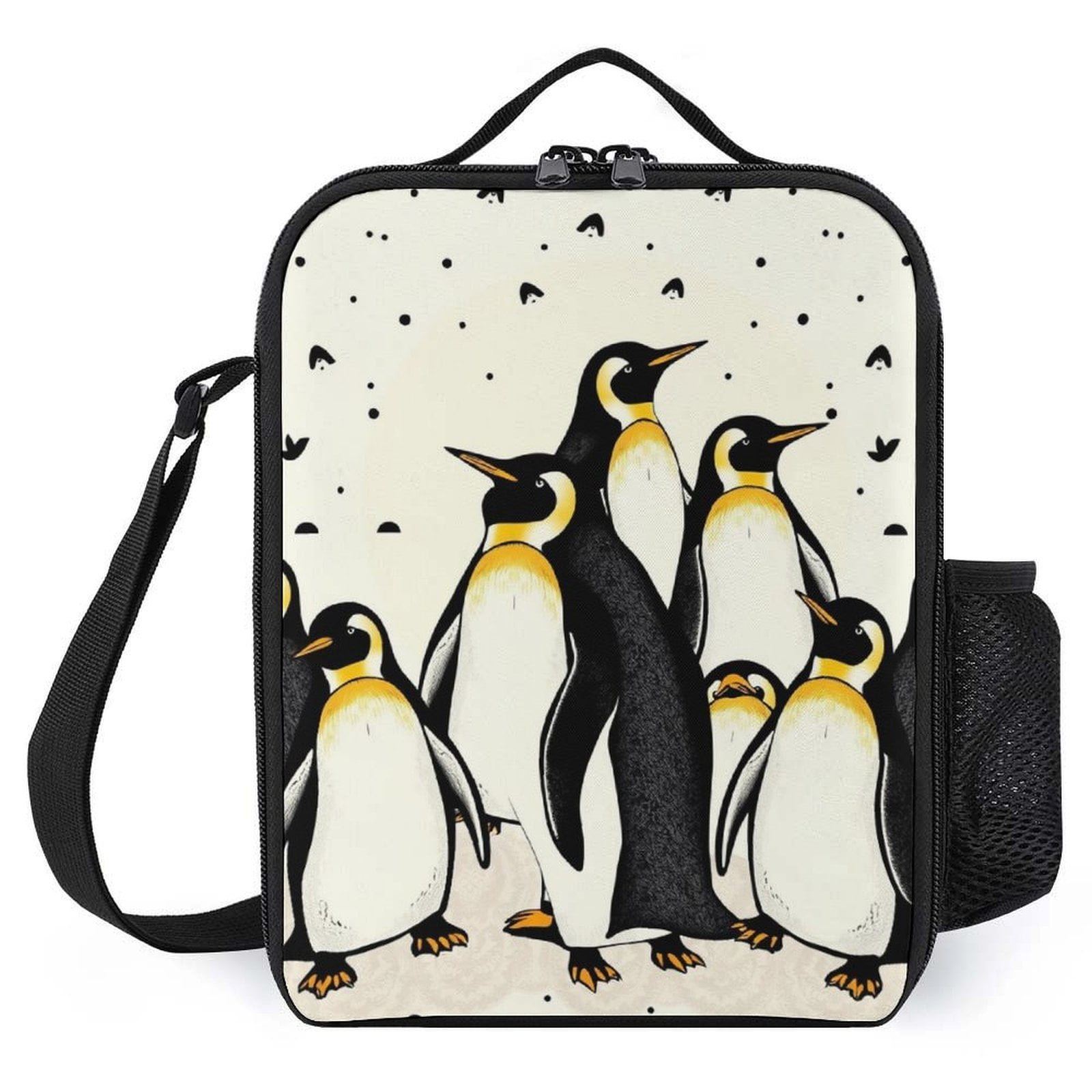 Cute Penguin Lunch Bags Lunch Container Cooler Bag Tote Lunch Box ...