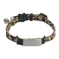 Cute Pet Partner N Ew Product Leopard Pattern Pet Collar Cat Collar ...