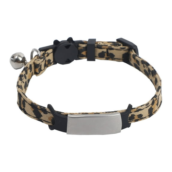 Cute Pet Partner N Ew Product Leopard Pattern Pet Collar Cat Collar ...
