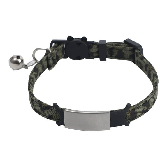 Cute Pet Partner N Ew Product Leopard Pattern Pet Collar Cat Collar ...