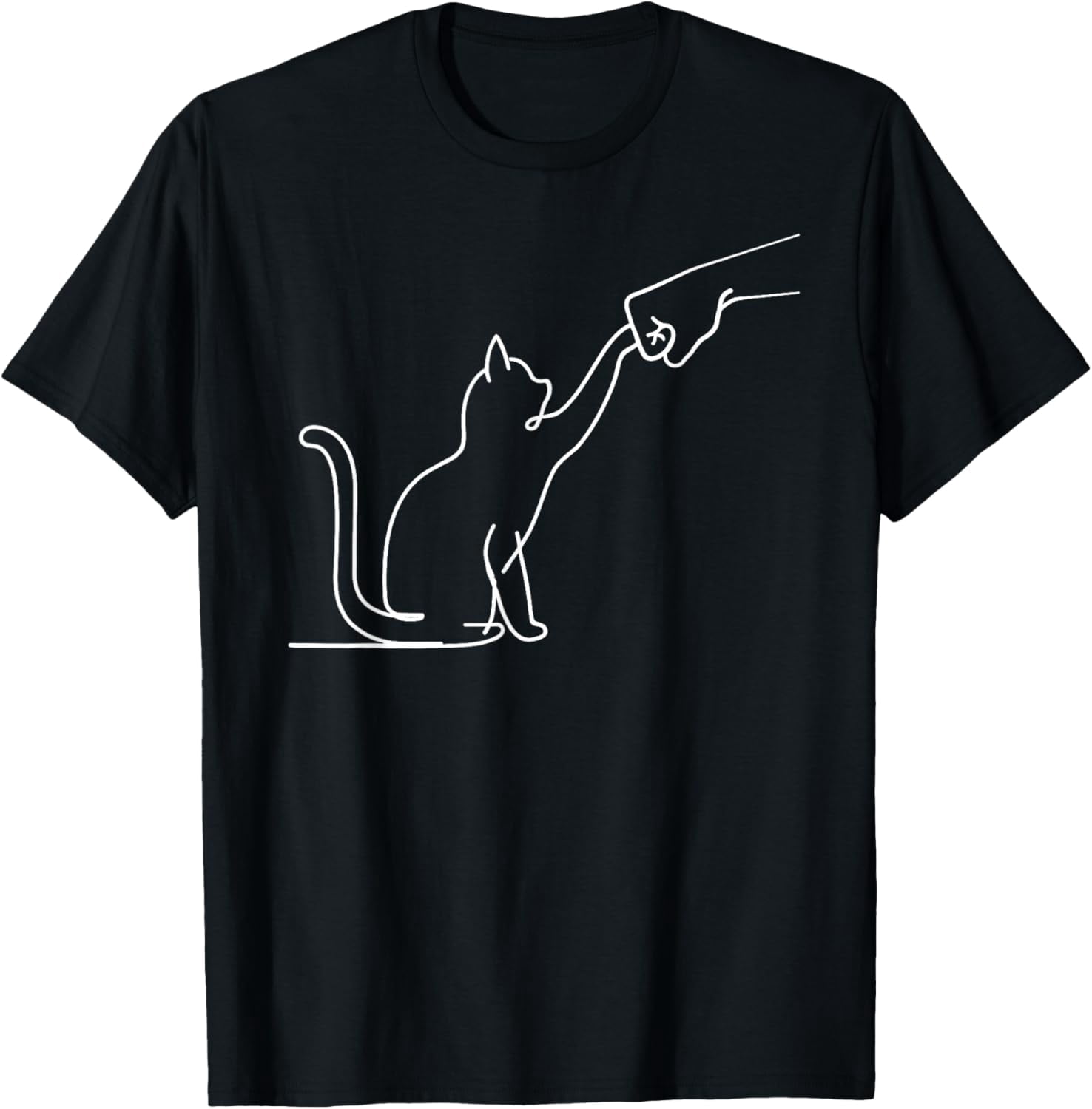 Cute Pet Tee I Love My Cat Best Friend Fist Bump Paw Cat T-Shirt ...