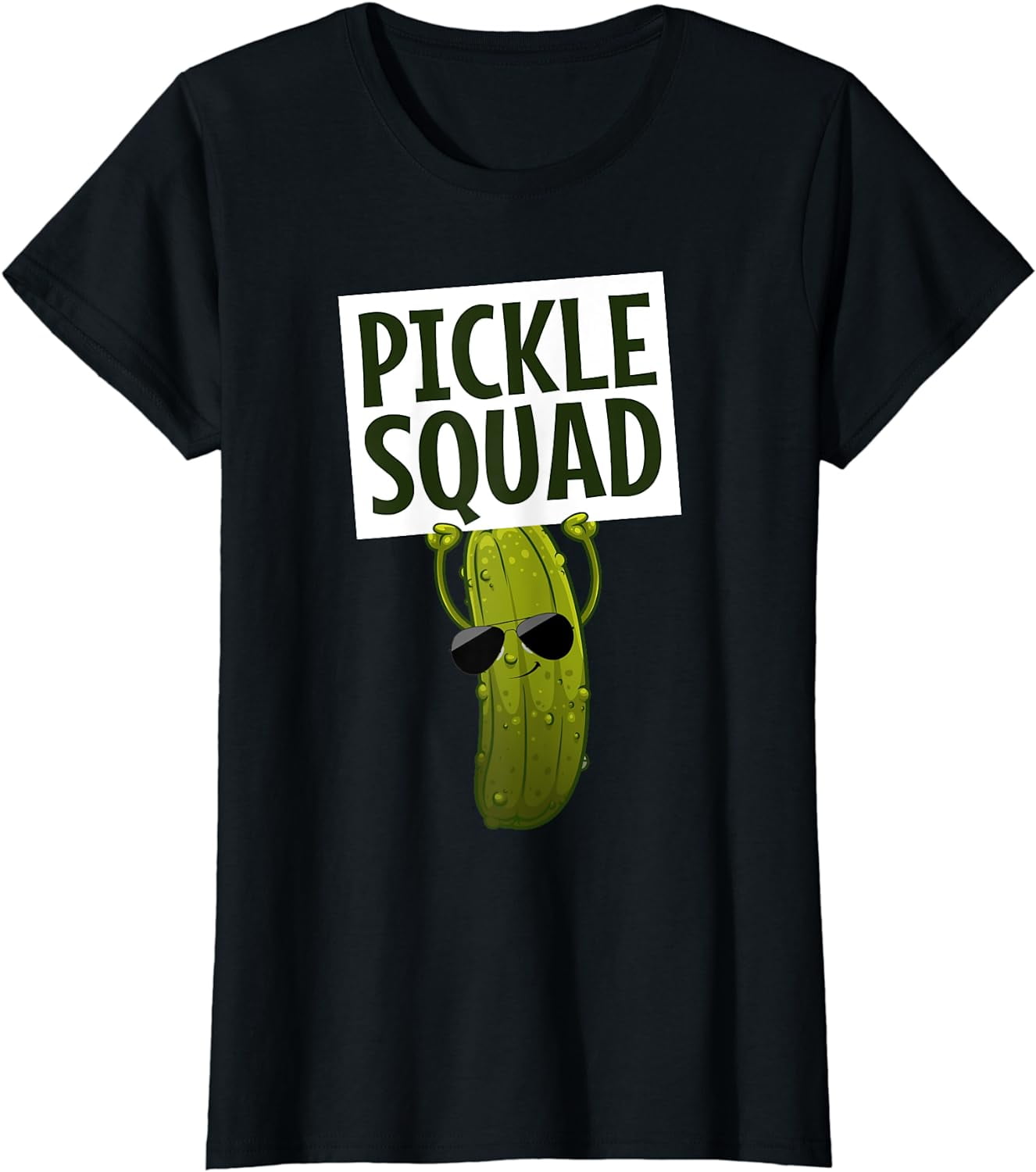 Cute Pickle Design For Men Women Kids Cucumber Pickle Lover T-Shirt ...