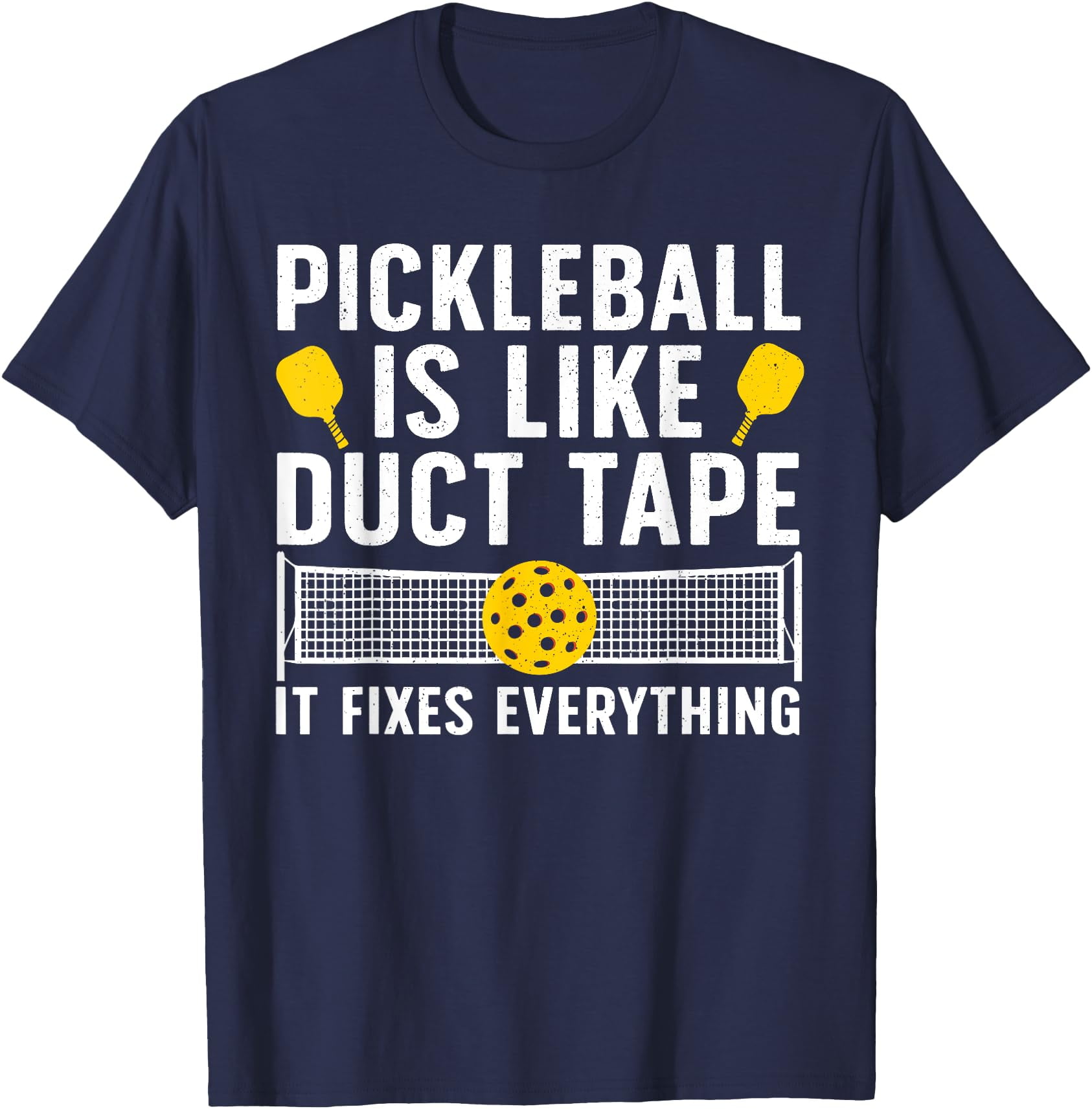 Cute Pickleball Design for Men Women Paddle Sport Players T-Shirt ...