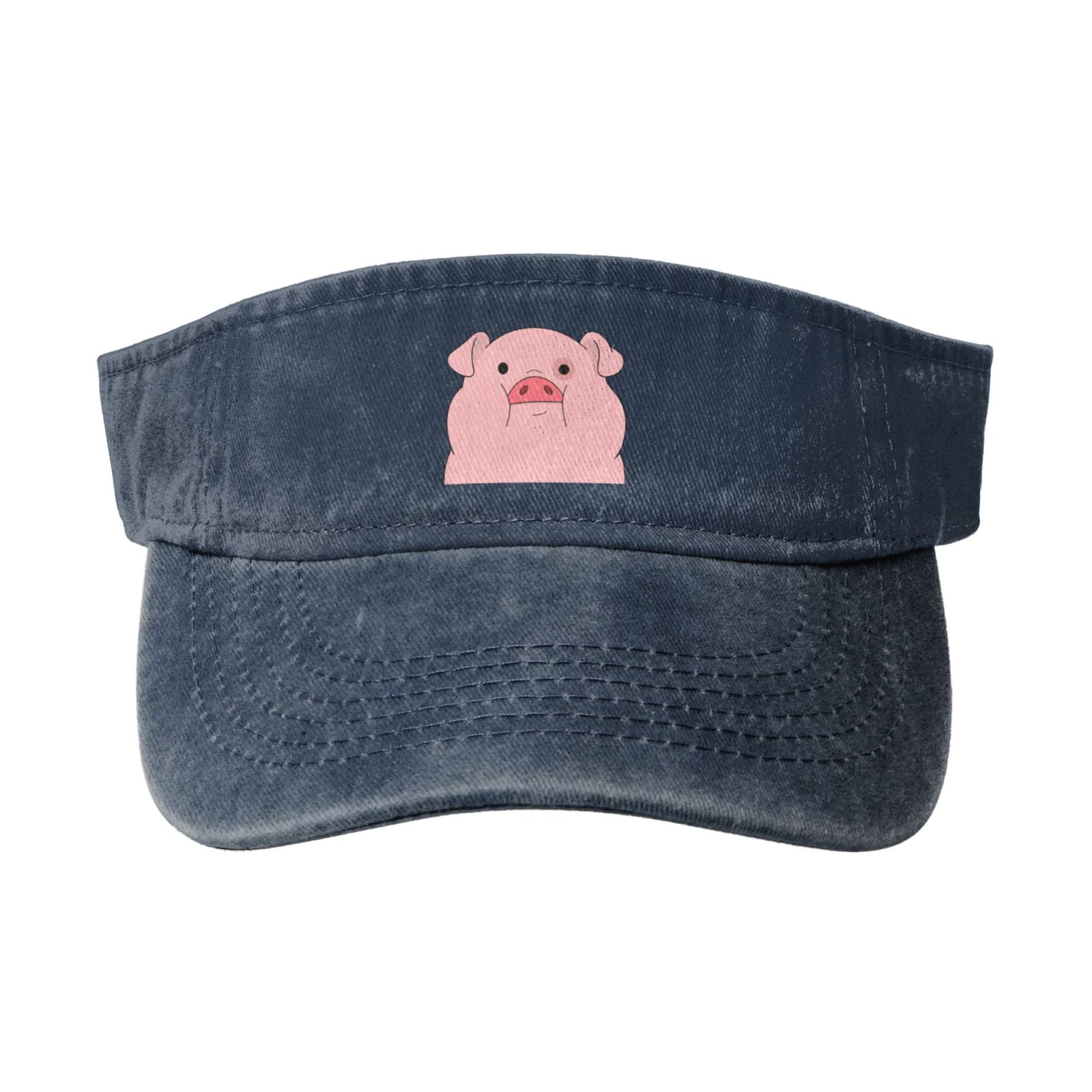 Cute Pig Baseball Cap Empty Top Sun Cap Sunscreen Visor Cap Sports ...
