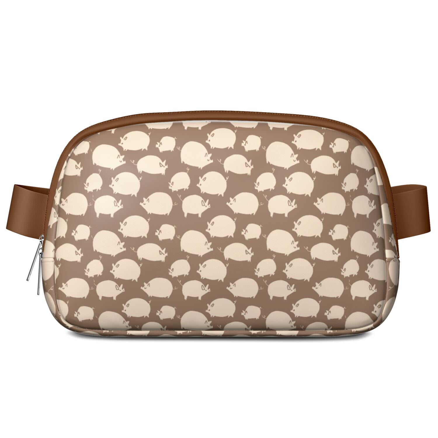 Cute Pig Pattern Fanny Pack – Farm Animal Waist Bag for Women with ...