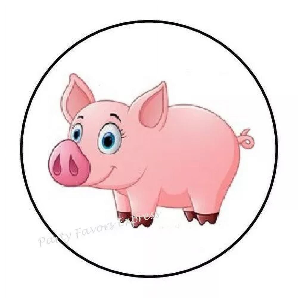 Cute Pig Stickers Party Favors Phone Decal Water Bottle Stickers Car ...