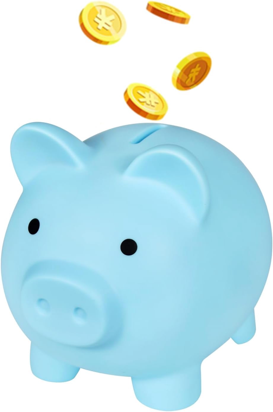 Cute Piggy Bank for Kids, Unbreakable Plastic Money Bank, Pig Money Box ...