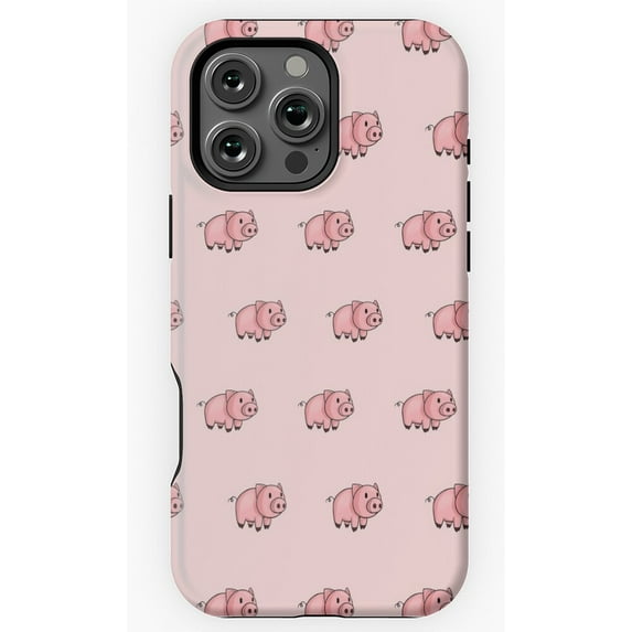 Cute Pigs Animal Illustration Phone Case Compatible with iPhone 11 to ...