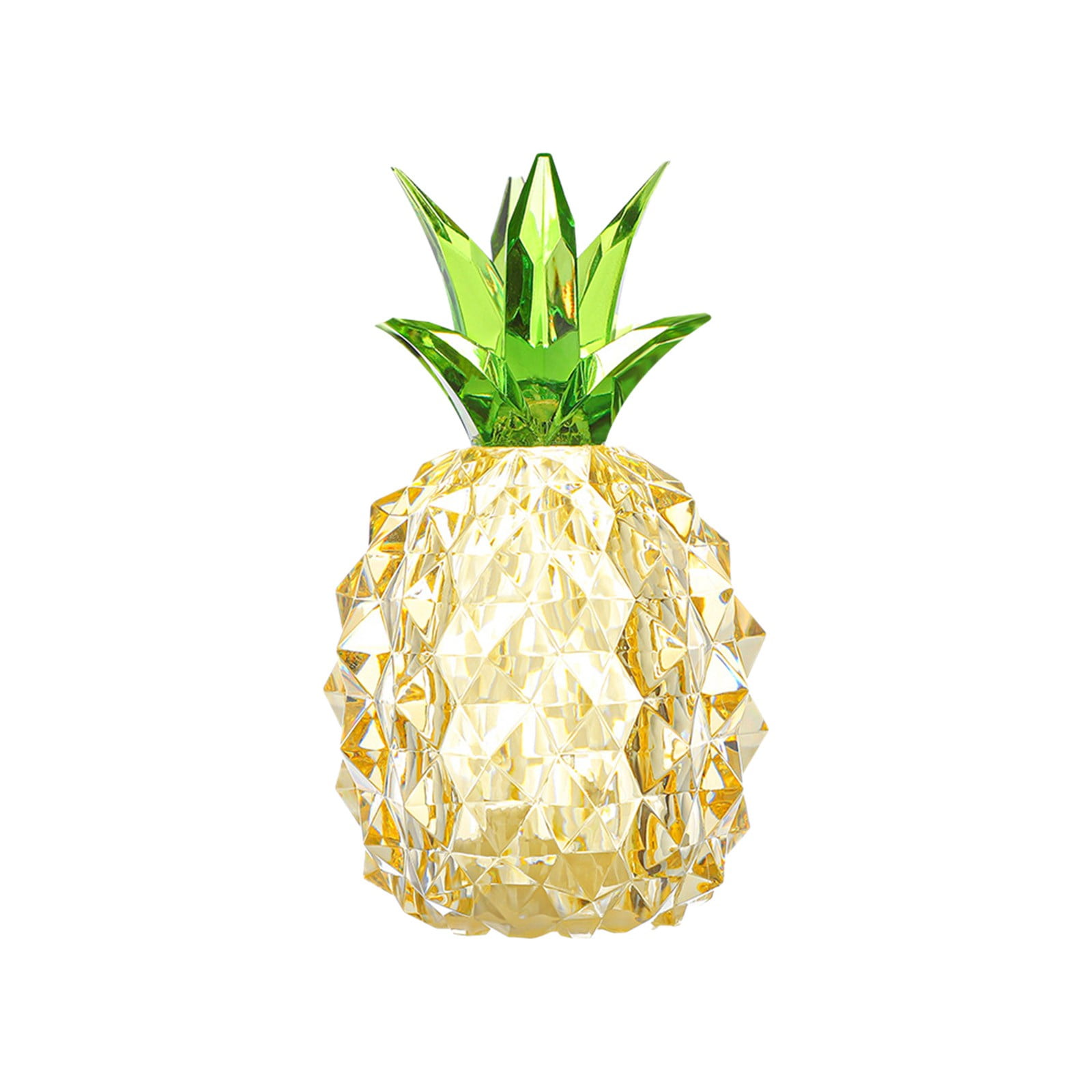 Cute Pineapple Light 3D LED Bedroom Decor Sleep Table Lamp with Acrylic ...