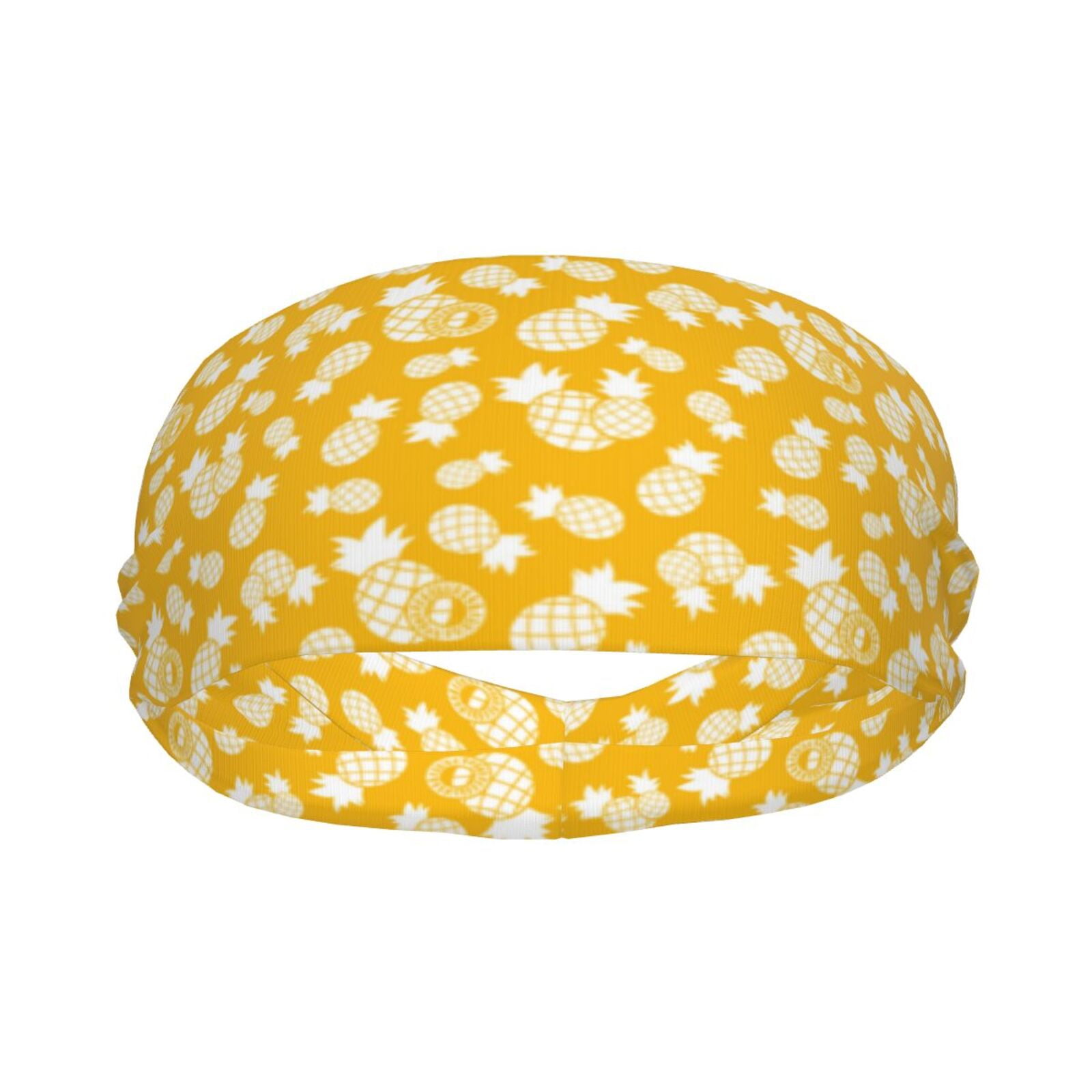 Cute Pineapple Yellow Sports Headbands for Men/Women Workout Headband ...