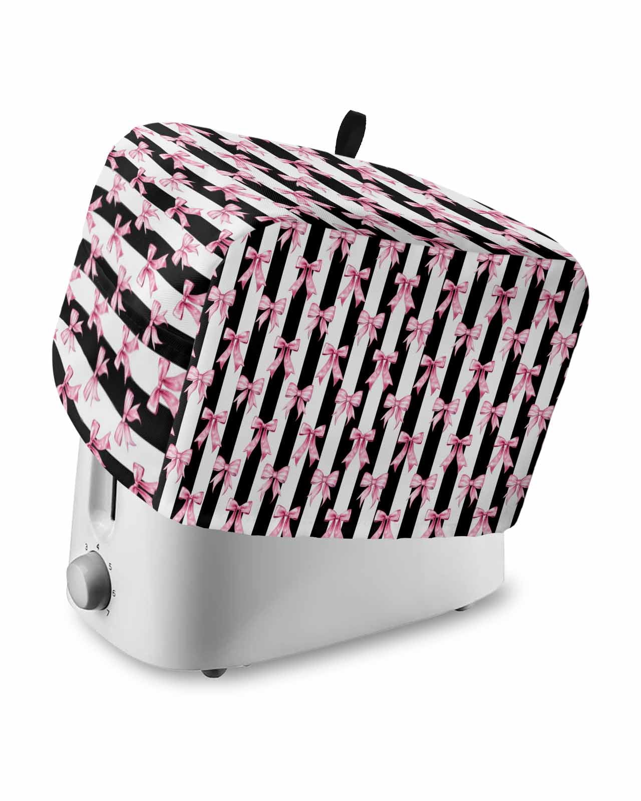 Cute Pink Bow Toaster Cover 4 Slice, Large Kitchen Appliance Covers ...