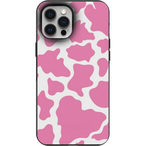 Cute Pink Cow Print Farm Animal Pattern Case with iPhone 17 to 11 Pro ...