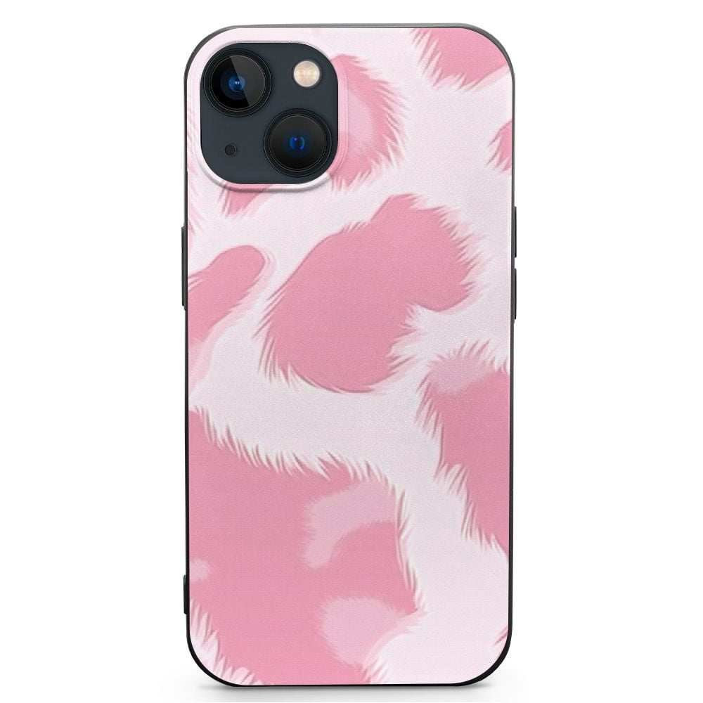 Cute Pink Cow Print Pink Cow Patterns Case Suitable for iPhone 13 ...
