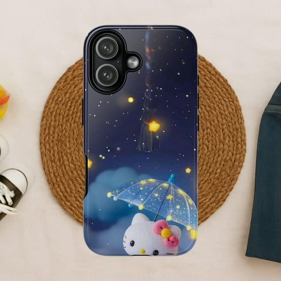 Cute Pink Kitty Inspired Phone Case Kawaii Style iPhone 17 through 11 ...