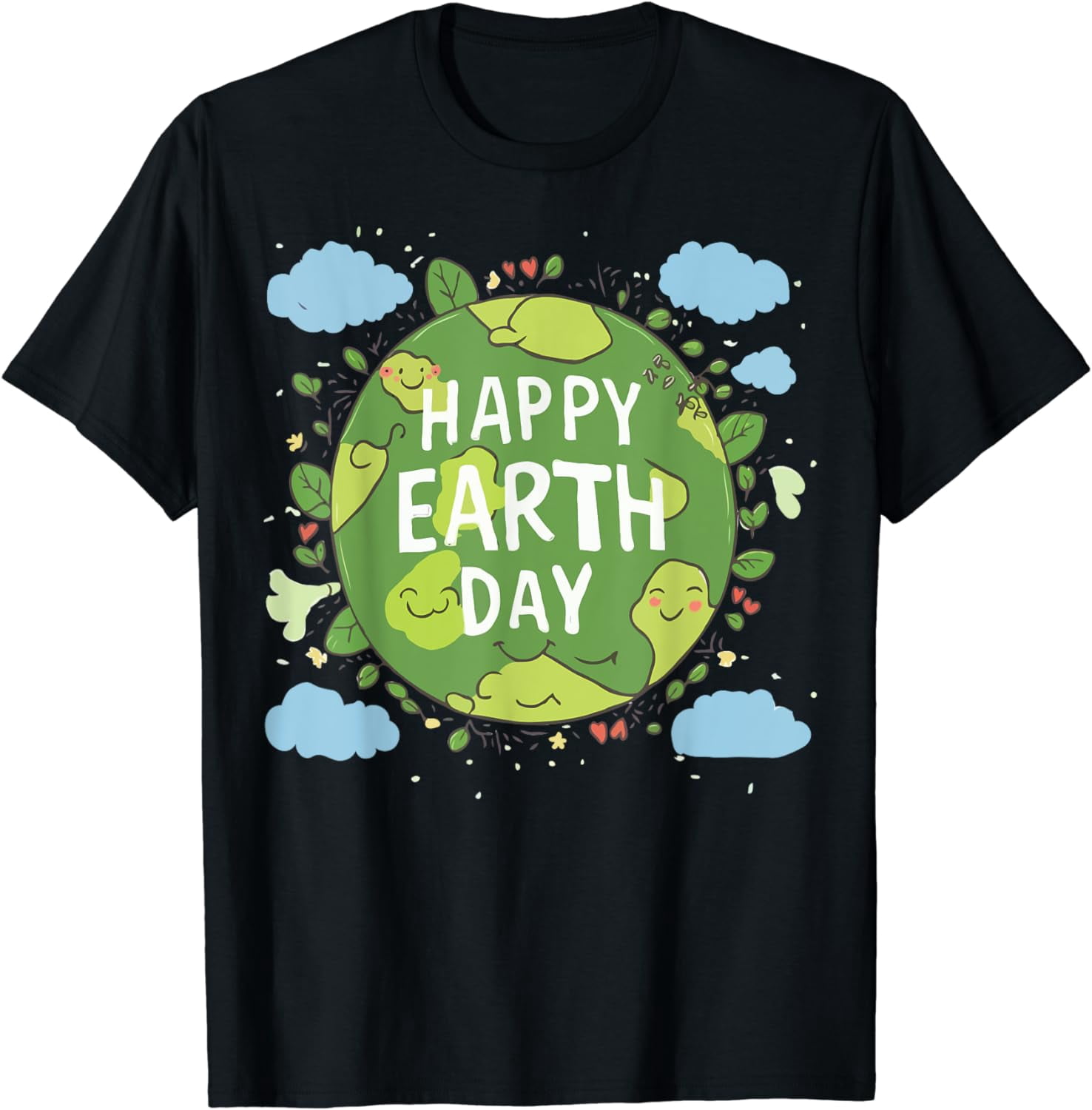 Cute Planet Earth Saying Happy Earth Day 2024 T-Shirt - Walmart.com