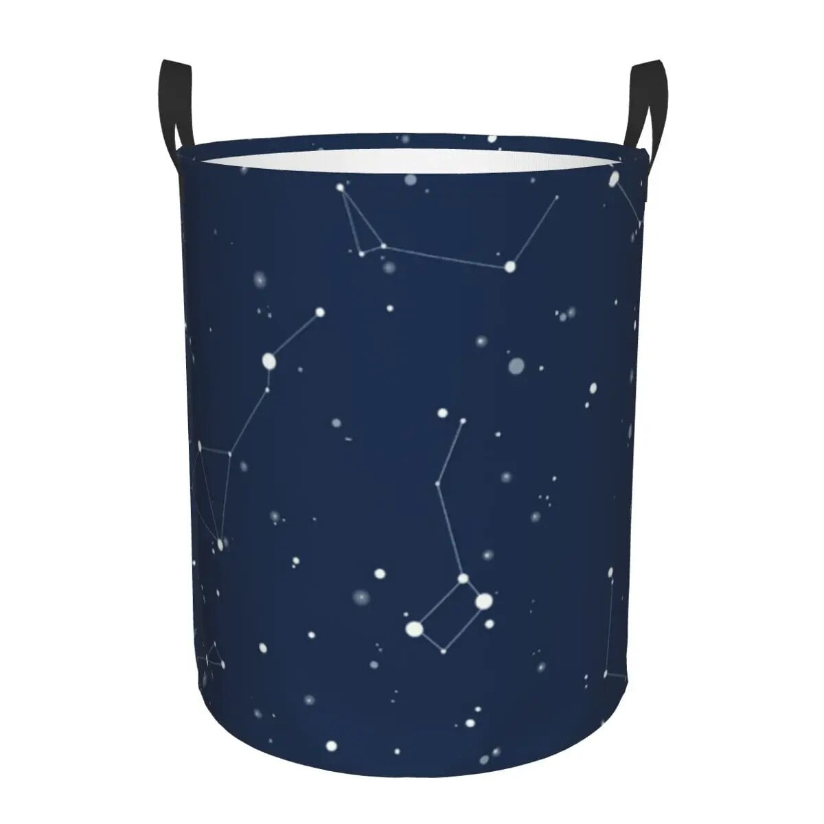 Cute Planets Pattern Laundry Basket Foldable Space Galaxy Universe ...
