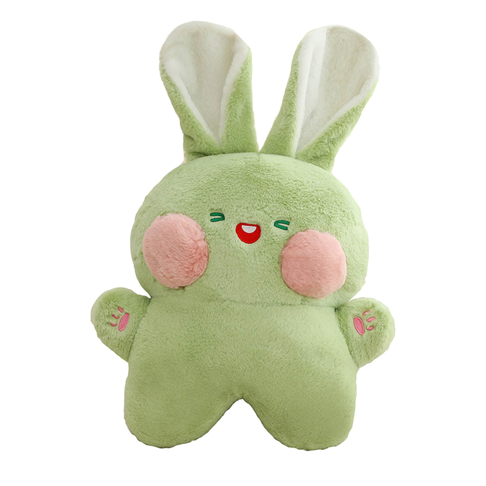 Cute Plush Bunny Toy Vivid Expression Cartoon Decoration Stuffed Animal ...